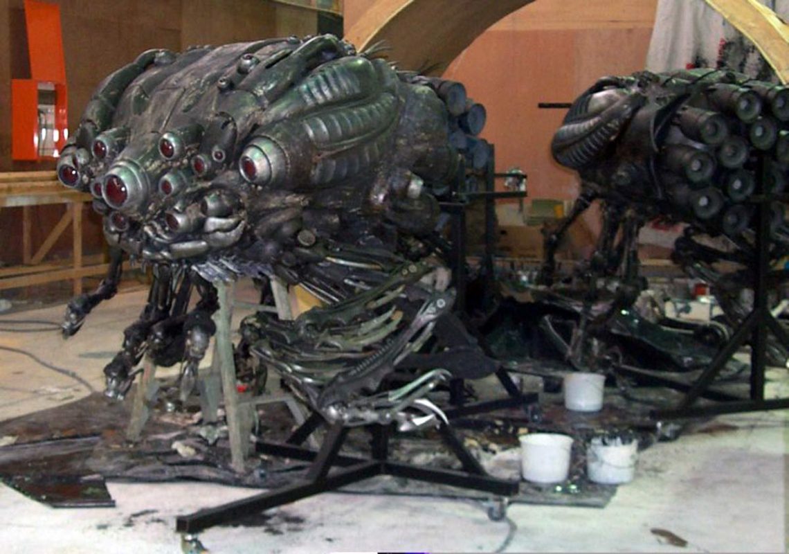 The Matrix Reloaded Screen Used Matrix Sentinel Claw Movie Prop ...