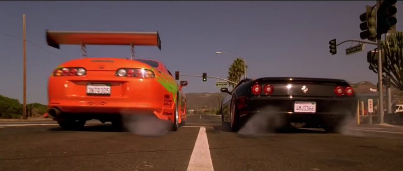 Paul Walker Production License Plate - The Fast and the Furious ...