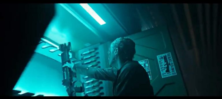 Set of 2 Alien: Covenant Gun Cabinet Weapons Specifications - HeroProp.com