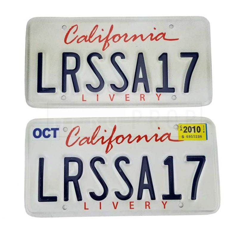 Iron Man Military License Plates - HeroProp.com