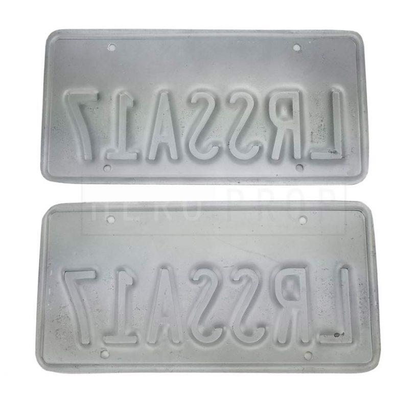Iron Man Military License Plates - HeroProp.com