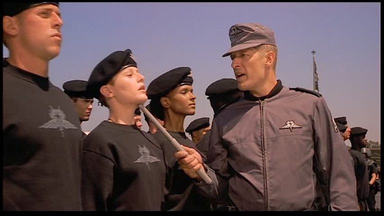 Mobile Infantry Sergeant's Cap from Starship Troopers - HeroProp.com