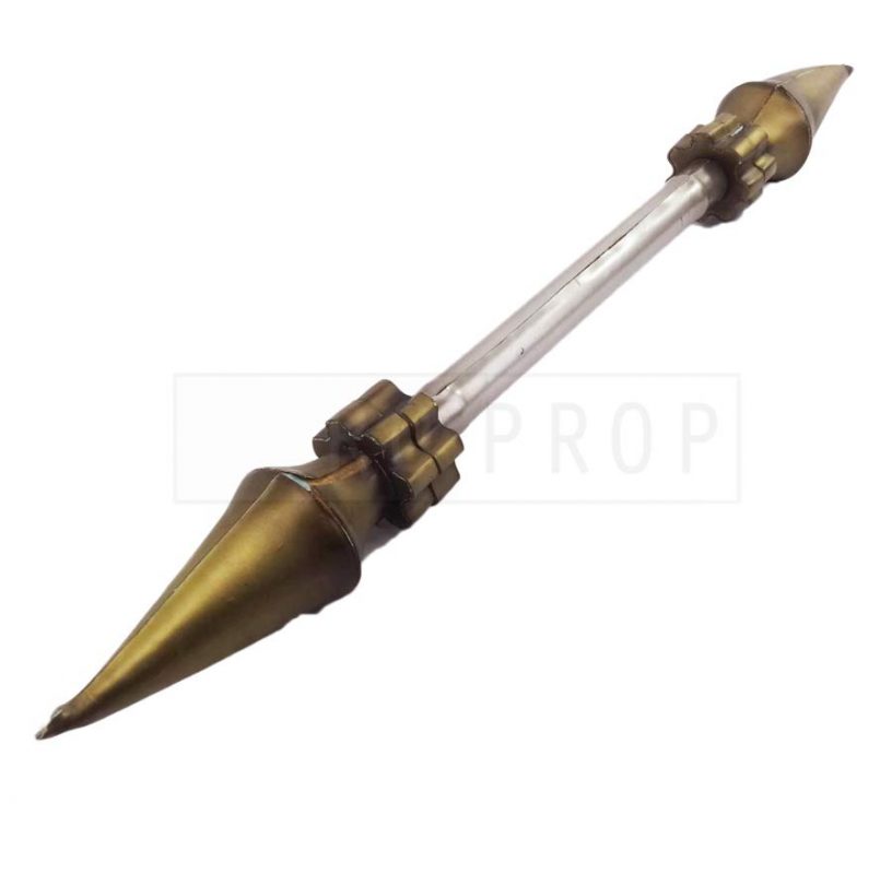 Screen-used Power Rangers Zeo Cog Spear Weapon - HeroProp.com