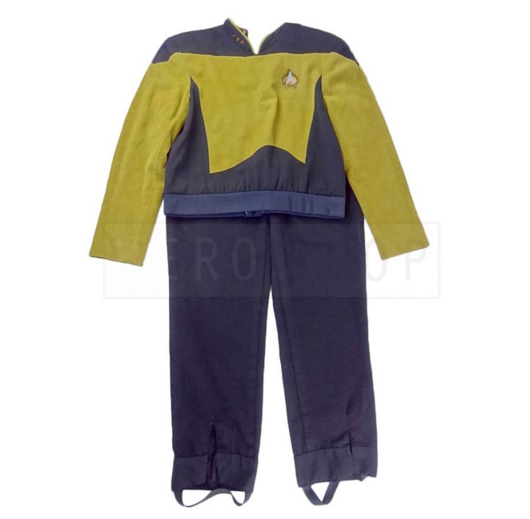 Brent Spiner "Data" Starfleet Uniform from Star Trek: The Next ...