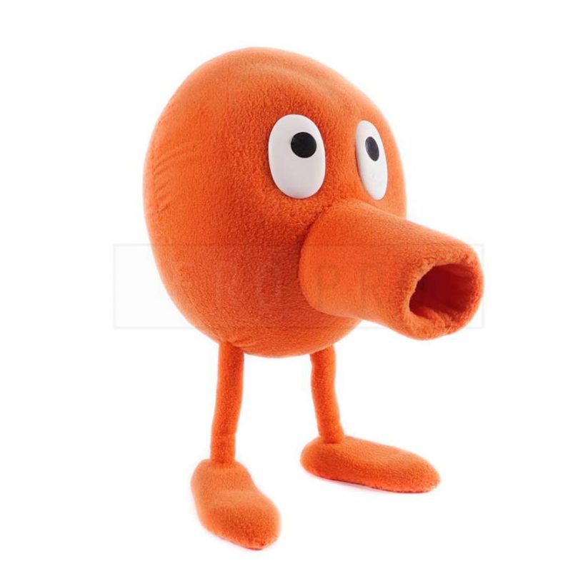 Full-size Stand-in Q*bert from Pixels - HeroProp.com