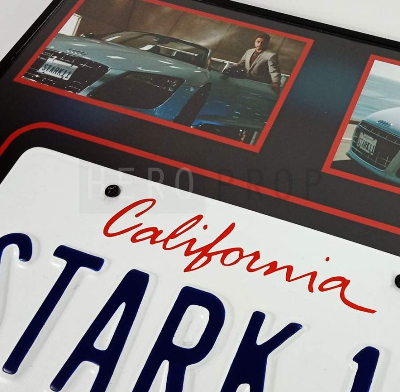 Iron Man 2 Tony Stark's (Robert Downey Jr.) "Stark 11" License Plate ...
