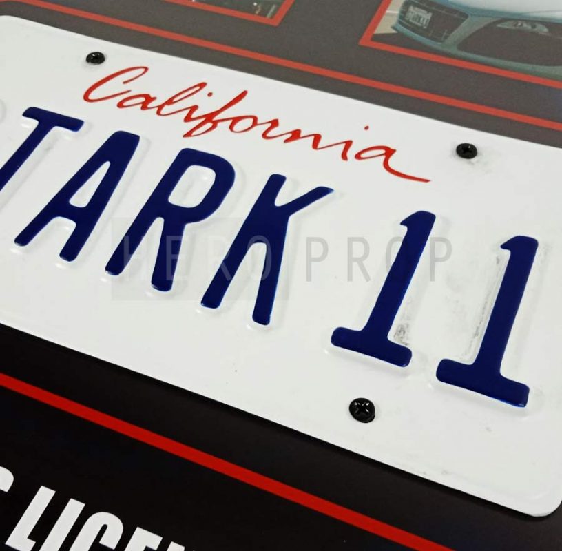 Iron Man 2 Tony Stark’s (Robert Downey Jr.) “Stark 11” License Plate ...