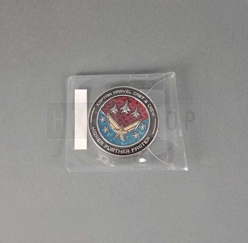 Captain Marvel Cast Crew Cap and Crew Coin - HeroProp.com