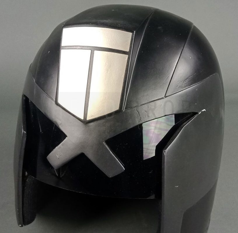 Dredd Original Halls of Justice Security Helmet - HeroProp.com