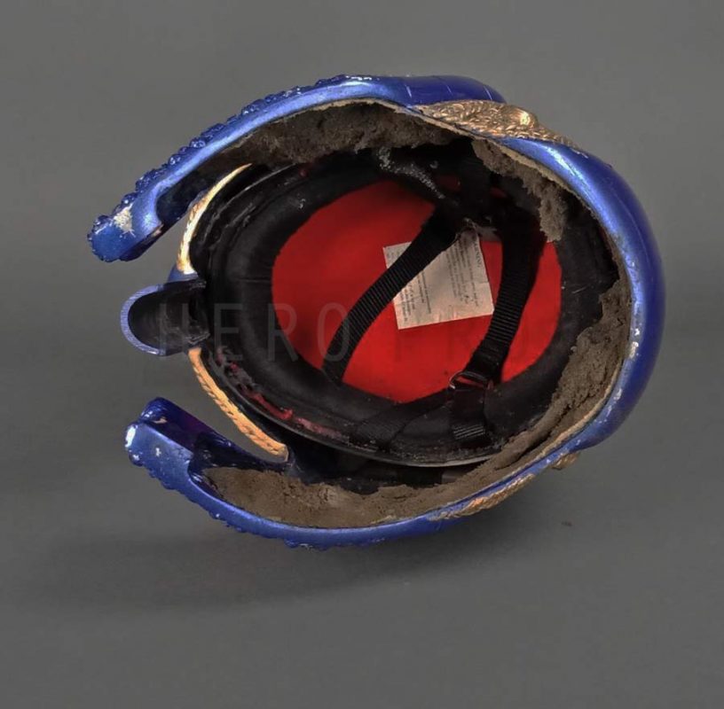 Futuristic Game Play Helmet from “Rollerball” (2002) - HeroProp.com