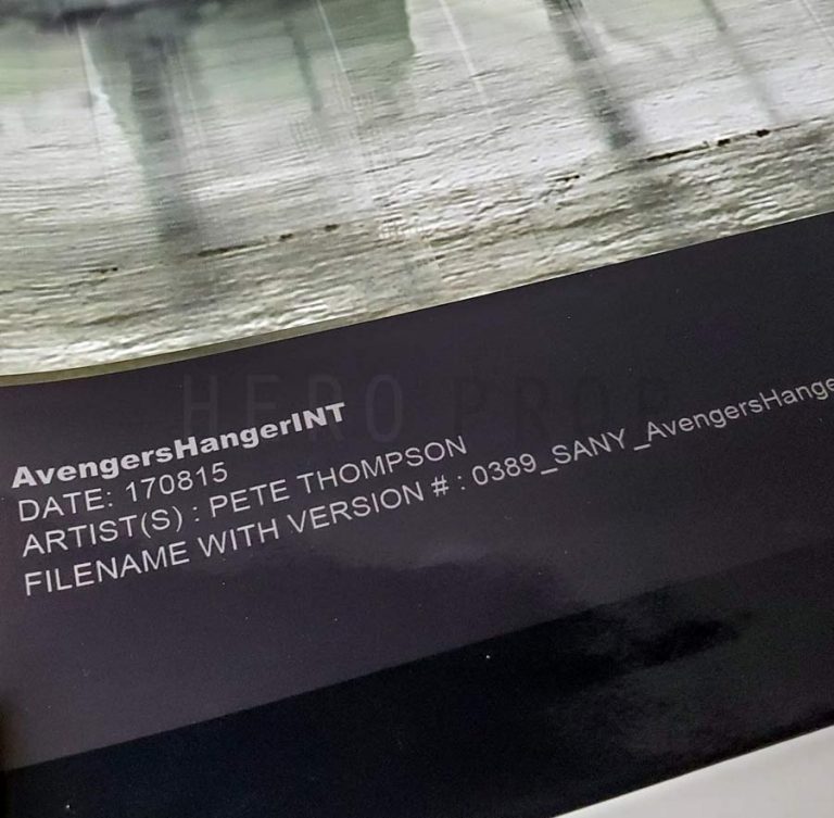Avengers: Endgame Production Used Artwork – HeroProp.com