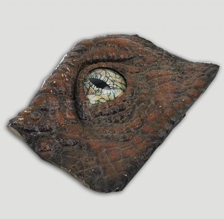 Jurassic Park Velociraptor FX Test Eye - HeroProp.com