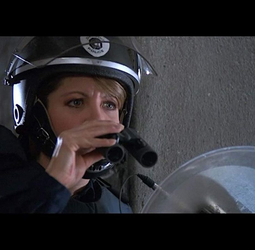 RoboCop 2 - Anne Lewis' (Nancy Allen) Screen Matched Police Helmet ...