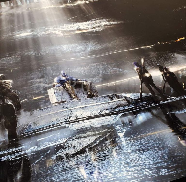 Avengers: Endgame Production Used Artwork – HeroProp.com