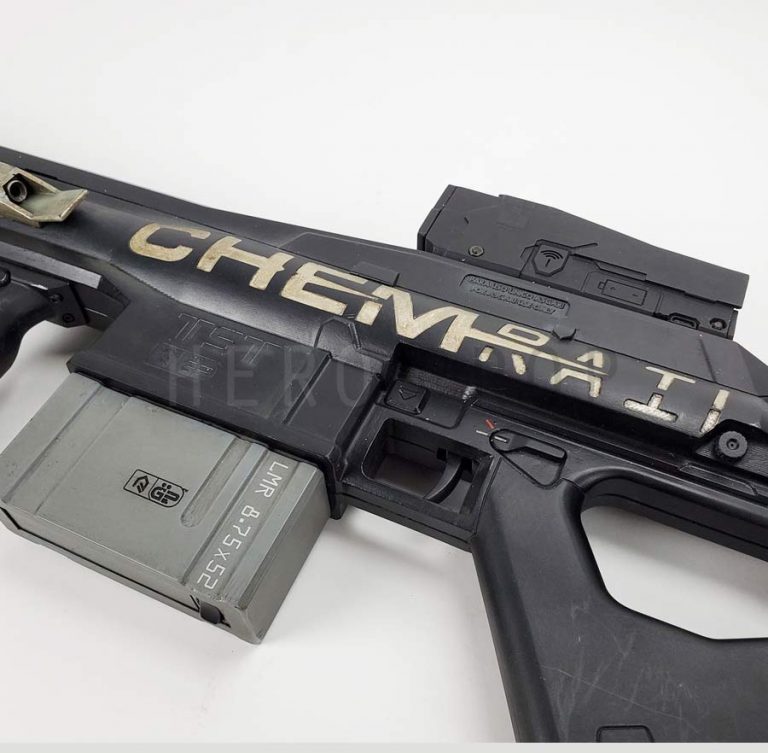 Elysium Chemrail Rifle - HeroProp.com