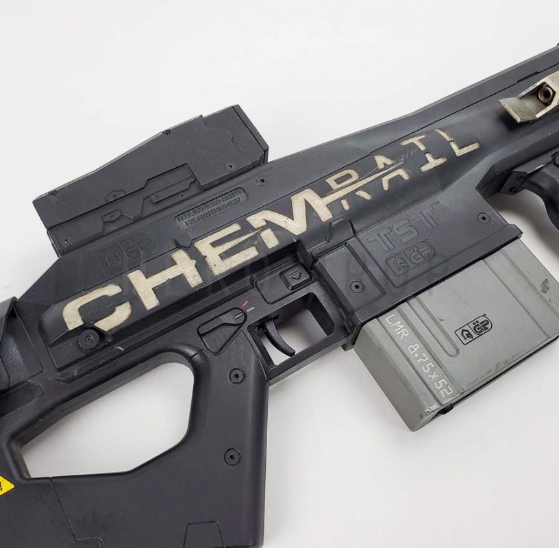 Elysium Chemrail Rifle - HeroProp.com