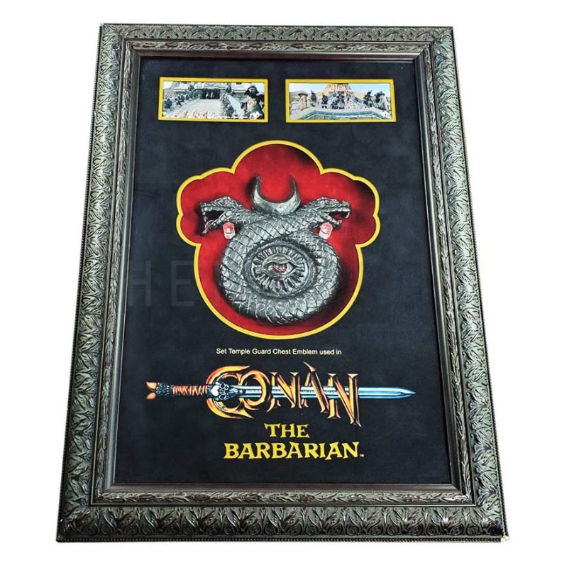 Conan The Barbarian Set Temple Guard Chest Emblem - HeroProp.com