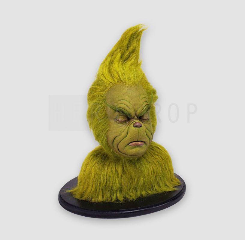 Young Grinch Bust – Prop Appliance Display – HeroProp.com