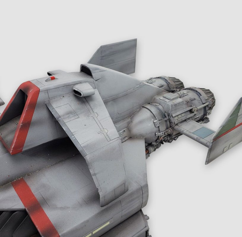 Starship Troopers Large Scale Miniature TAC Fighter - HeroProp.com