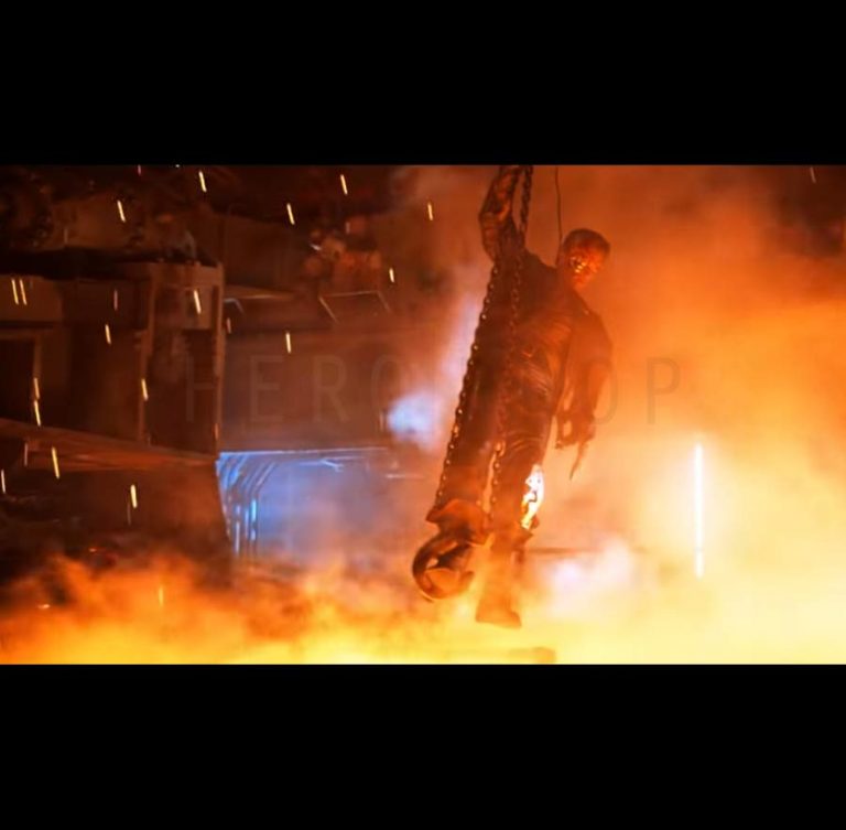 Terminator 2: Judgment Day Endoskeleton Leg/Knee Joint - HeroProp.com