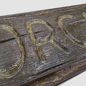 Jaws 2 “Orca” Prop Nameplate - HeroProp.com