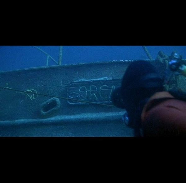 Jaws 2 “Orca” Prop Nameplate - HeroProp.com