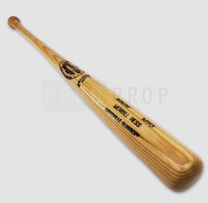 Signs Merrill Hess’ (Joaquin Phoenix) “Swing Away” Baseball Bat ...