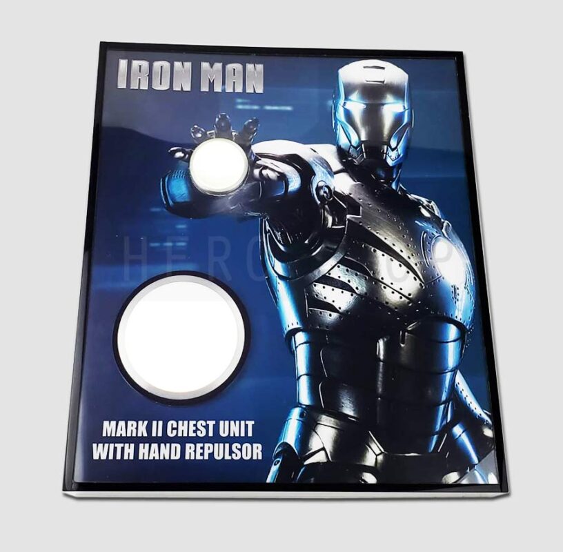 Tony Stark Hero light-up Iron Man Arc Reactor and Hand Repulsor ...
