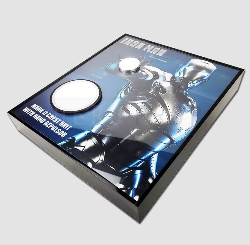 Tony Stark Hero light-up Iron Man Arc Reactor and Hand Repulsor ...