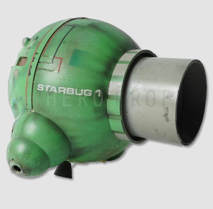 Red Dwarf - Crashed Starbug Cockpit Model Miniature Section - HeroProp.com