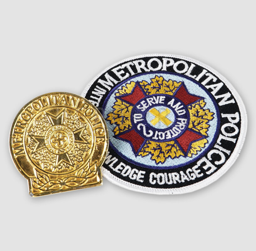 Police Academy - Metropolitan Police Patch & Badge - HeroProp.com