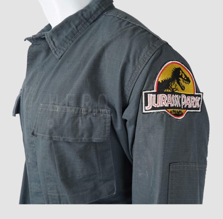 Jurassic Park - 'Dinosaur Handler' Uniform and Hardhat - HeroProp.com