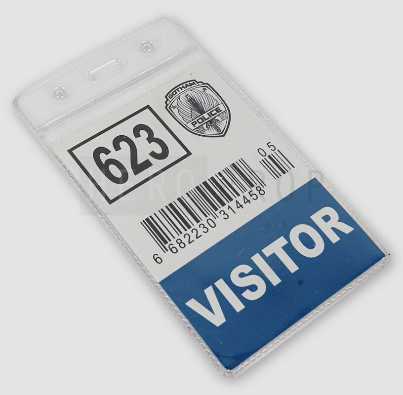 The Dark Knight - Gotham Police Visitor Badge - HeroProp.com