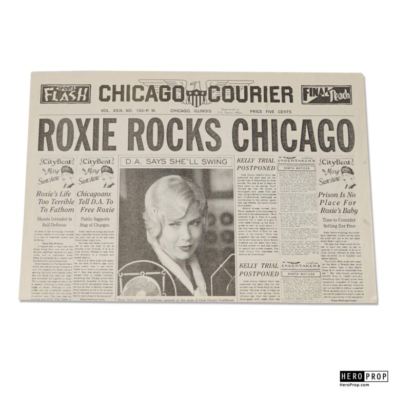 Chicago - "Roxie Rocks Chicago" Newspaper - HeroProp.com