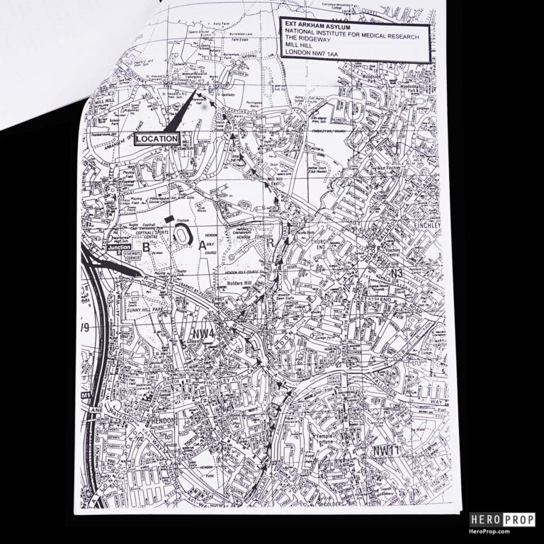 Batman Begins - “The Intimidation Game” Call Sheet - HeroProp.com