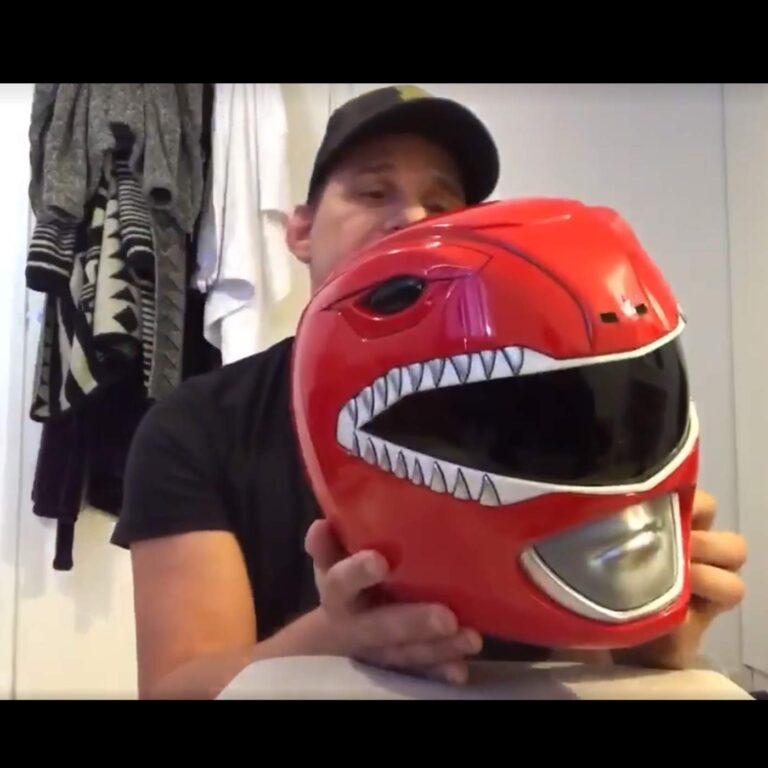 Mighty Morphin Power Rangers: Ninja Steel – Hero Red Ranger Helmet ...