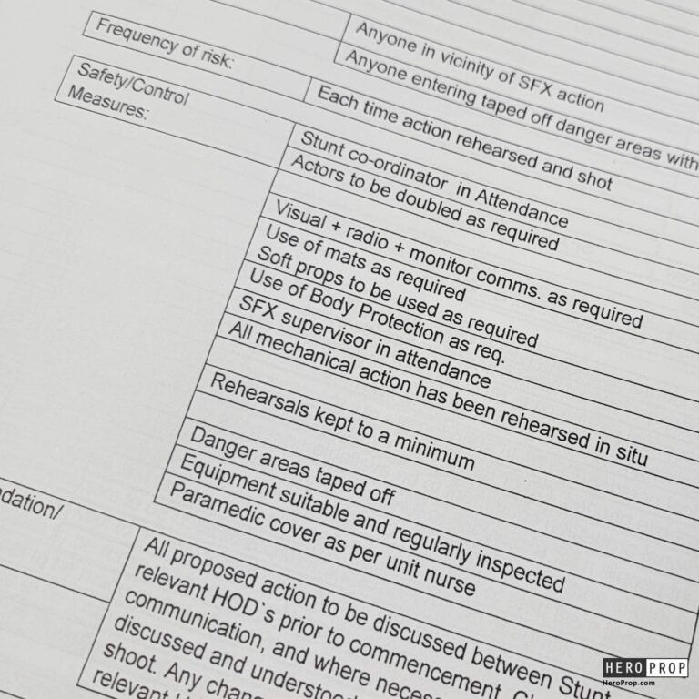 Batman Begins – “The Intimidation Game” Call Sheet and License Plate ...