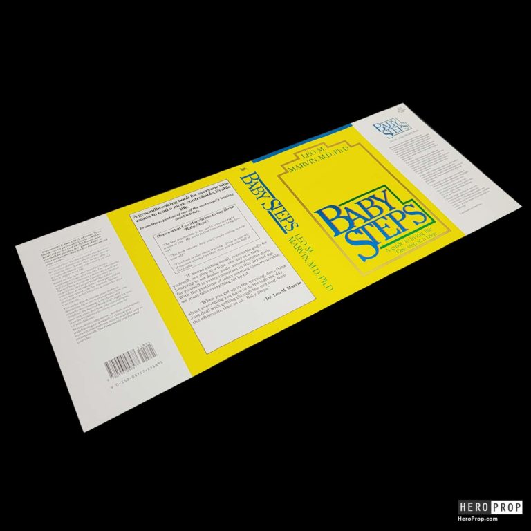 What About Bob - Baby Steps Production Book Cover - HeroProp.com