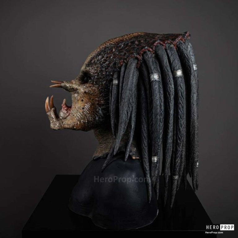 The Predator (2018) - "Fugitive" Hero Animatronic Predator Head ...