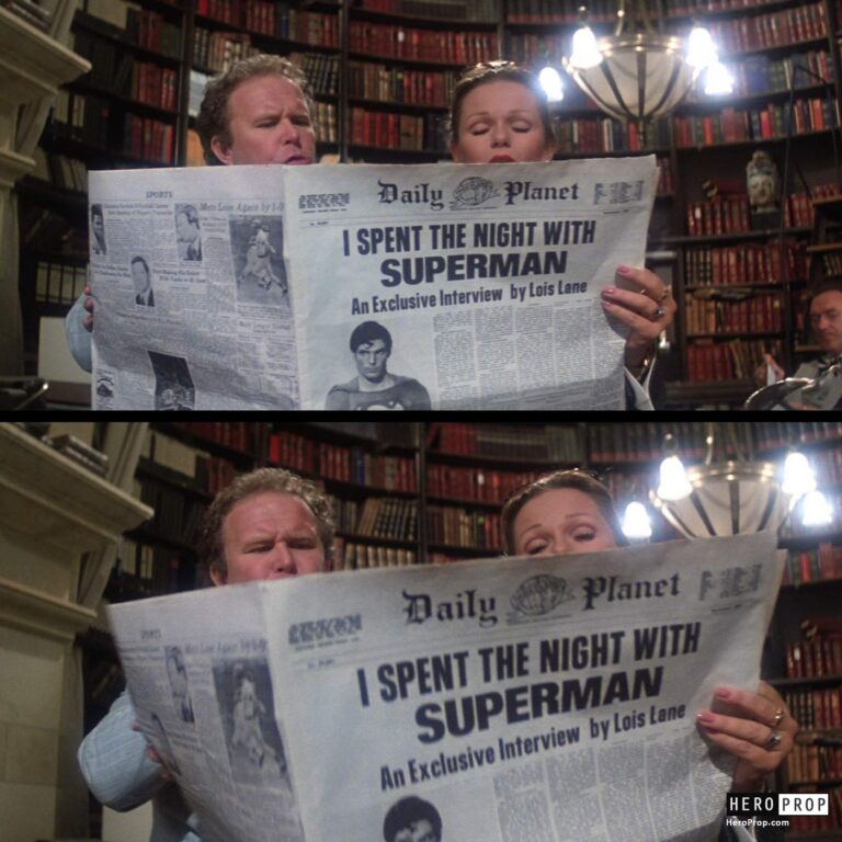 Superman (1978) - "I Spent the Night with Superman" Daily Planet ...