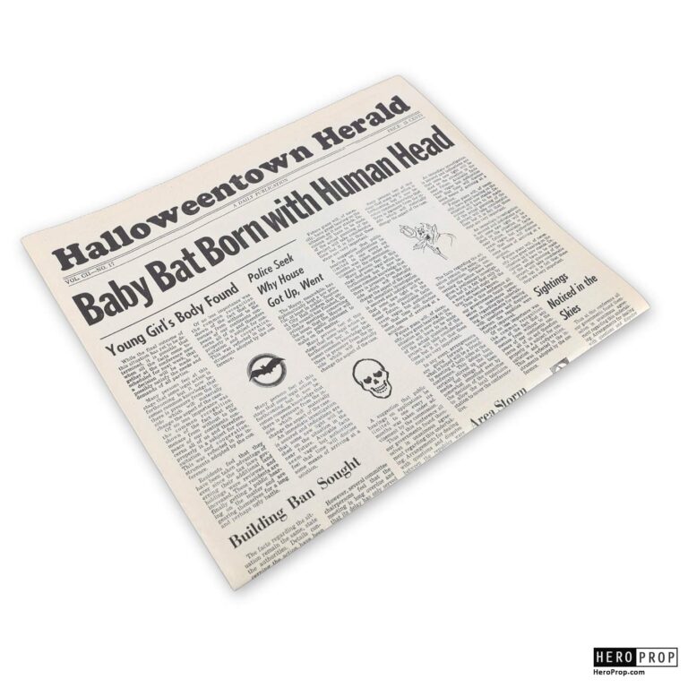 Halloweentown (1998) - Prop Newspaper - HeroProp.com