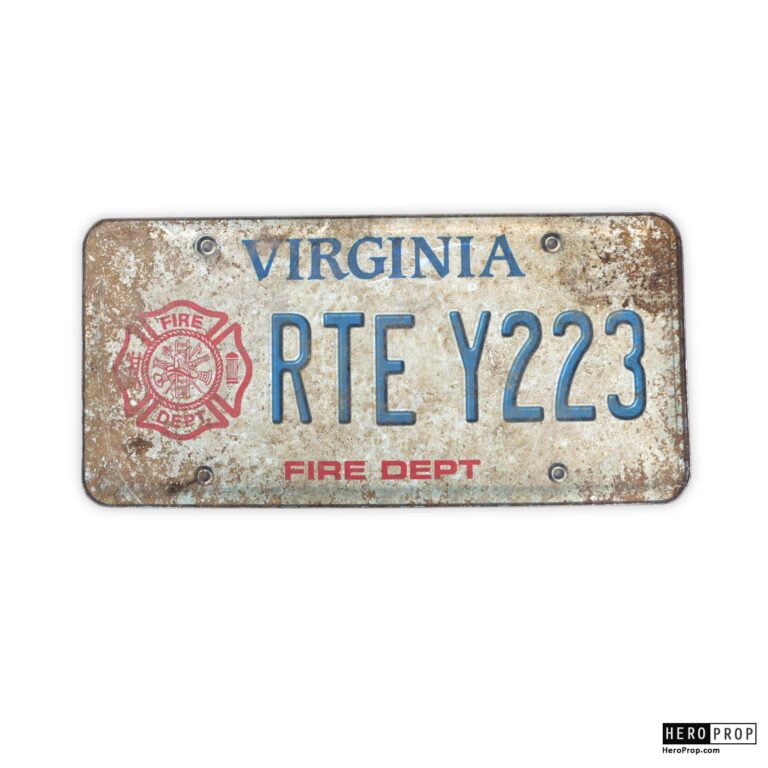 Get the Iconic Resident Evil License Plate Today