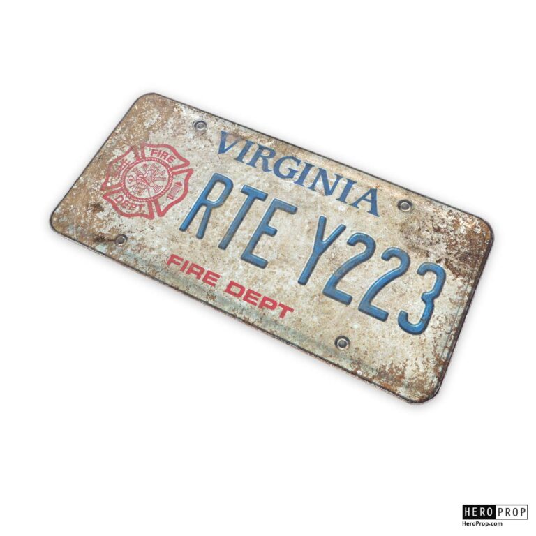 Get the Iconic Resident Evil License Plate Today