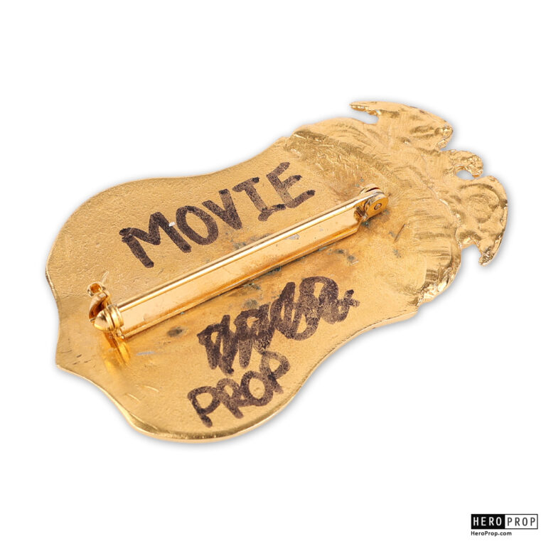 Stranger Things - Hawkins Lab Guard Gold Badge - HeroProp.com