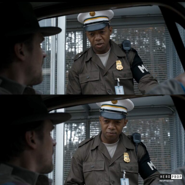 Stranger Things - Hawkins Lab Guard Gold Badge - HeroProp.com