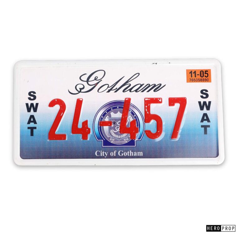 The Dark Knight (2008) - Gotham License Plate - HeroProp.com
