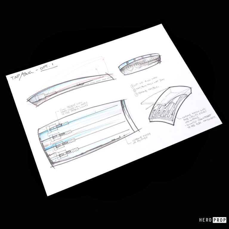 The Matrix (1999) - Original Agent Bug Concept Illustration - HeroProp.com