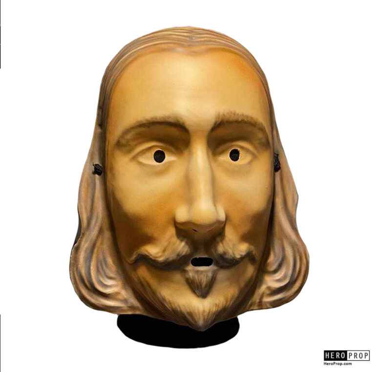 Thanksgiving (2023) - John Carver Mask & Miniature Flag - HeroProp.com