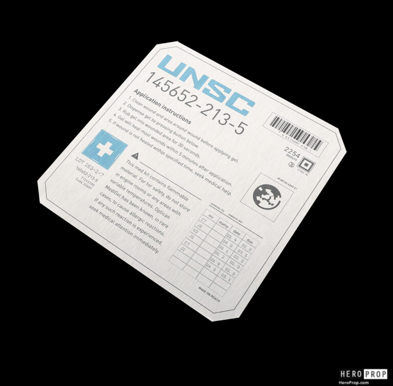 Halo (2022) - UNSC Med Kit Sign
